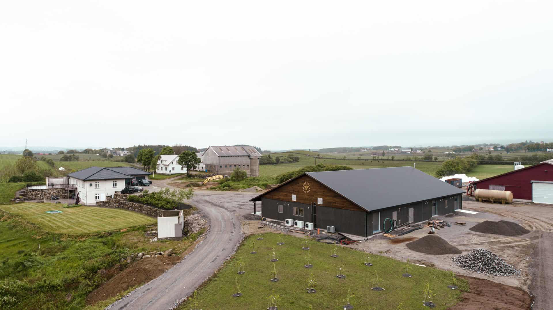 Produksjonsbygg for Jersey Meieriet - Vigrestad Bygg