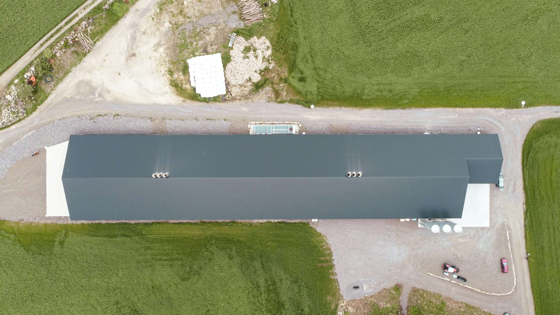 Moderne kyllinghus på Varhaug - Vigrestad Bygg