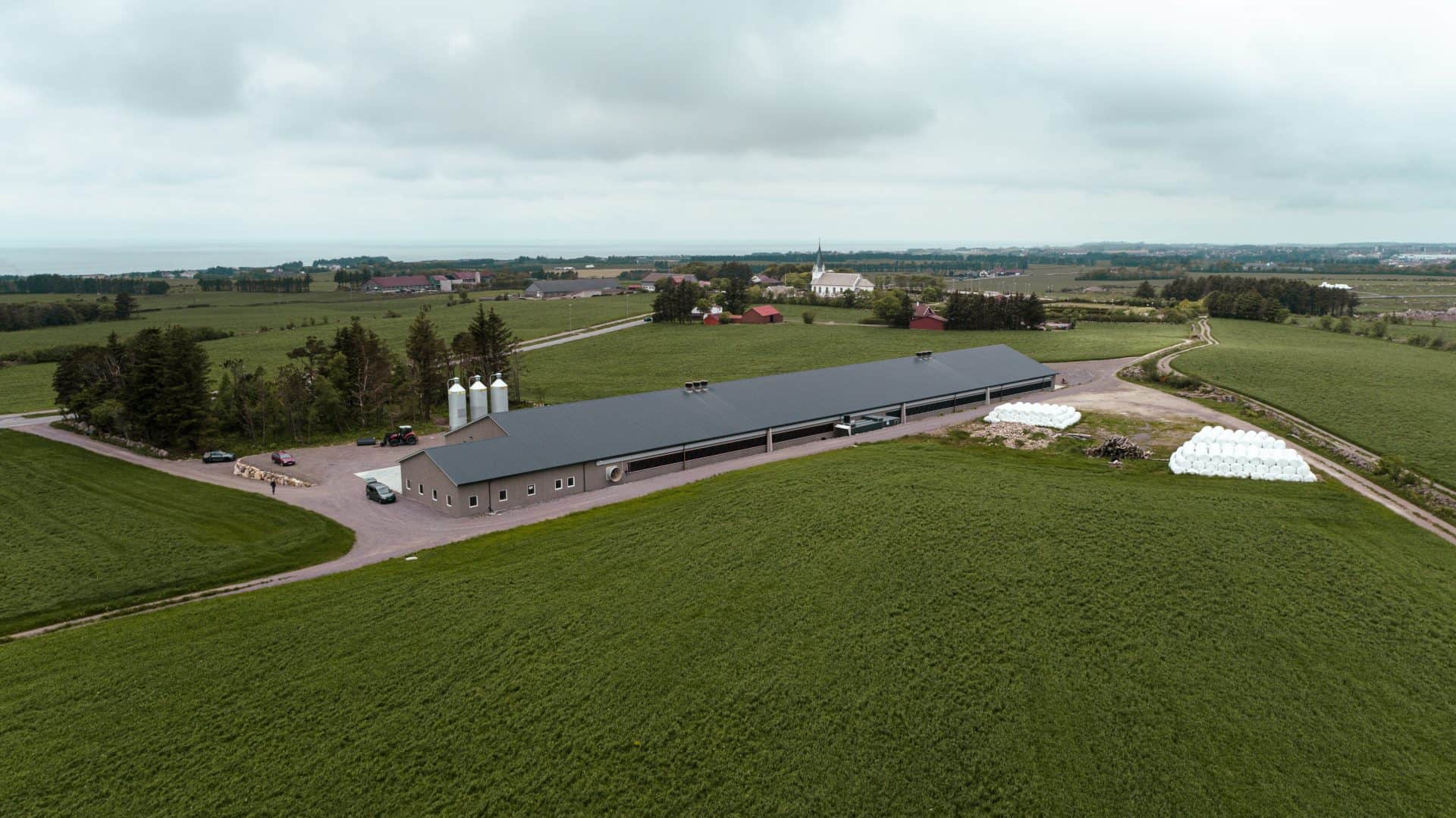 Moderne kyllinghus på Varhaug - Vigrestad Bygg